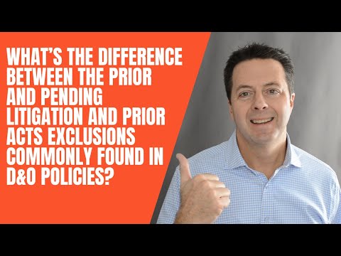 D&O Insurance Policy Exclusions