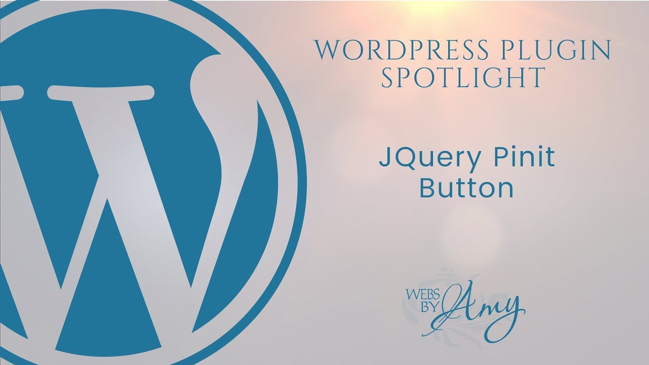 JQuery Pin It Button