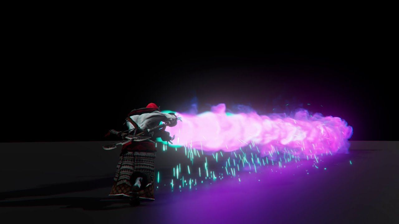 How to Create a MAGICAL Beam FX in Houdini | kamehameha  effect | Houdini Tutorial