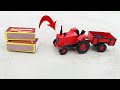 How To Make Tractor With Match Box Tractor Very Simple Make Watch HD ...