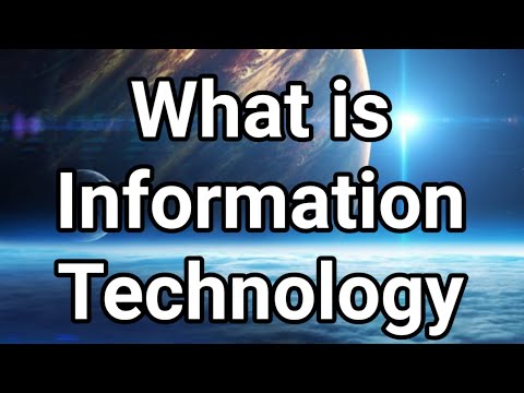 What is Information Technology. Urdu/ English