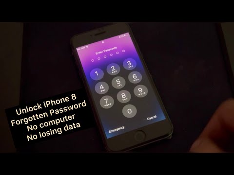 Unlock Any iPhone 8 Forgotten Password 2024