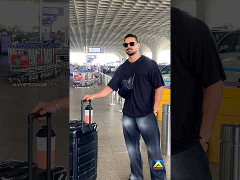 Sooraj Pancholi Spotted at airport