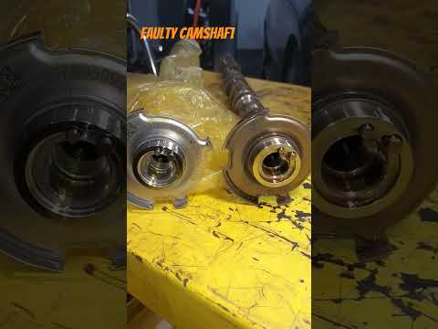 Mercedes ML 500 P001685; the position of the intake camshaft (cylinder bank 1) is implausible