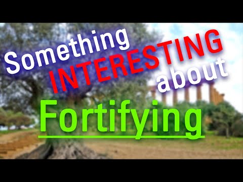 How to Say Fortifying in English? | What is Fortifying? | How Does Fortifying Look?