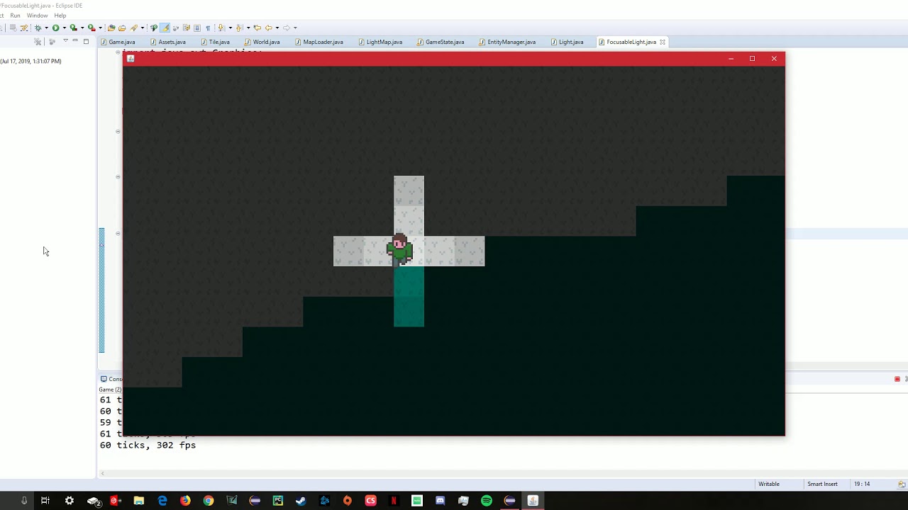 Tile based lighting | 2D Java Game