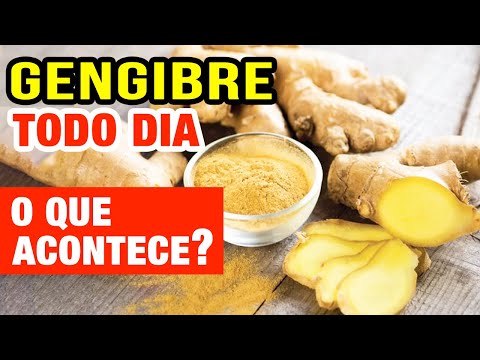 GENGIBRE TODO DIA - Veja o que ACONTECE com você! (Use assim!)