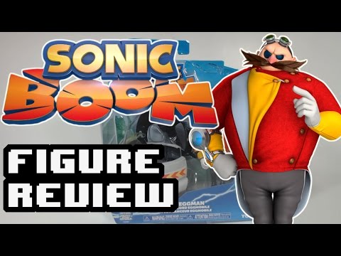 Sonic Boom Dr. Eggman With Ripcord Eggmobile Figure Review