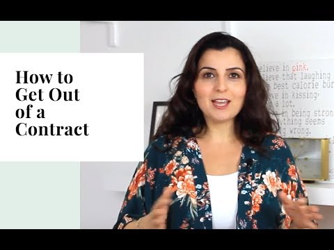 How to Get Out of a Contract