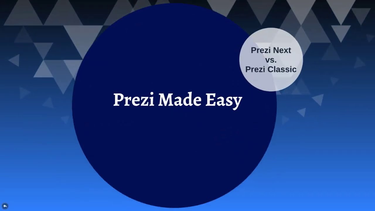 Comparison between Prezi Next and Classic