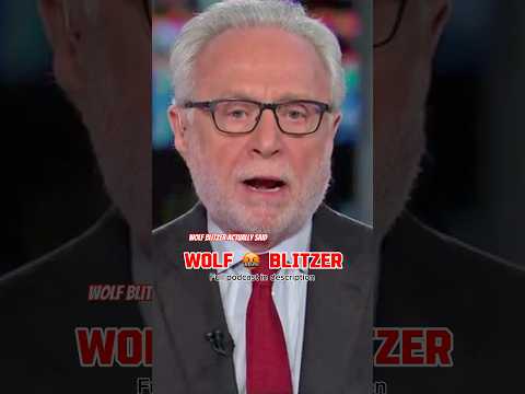 Wolf Blitzer called Jan 6 protesters stupid live on CNN