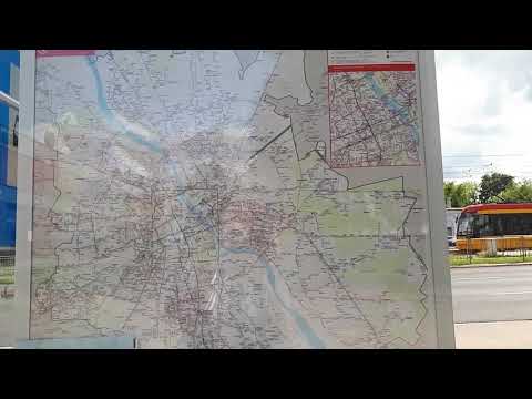 Mapa warszawy