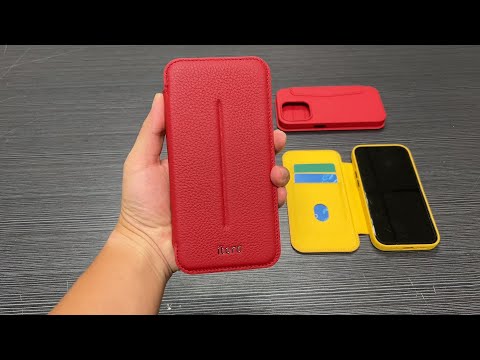 Folio iPhone 14 Pro Max Leather Wallet Case