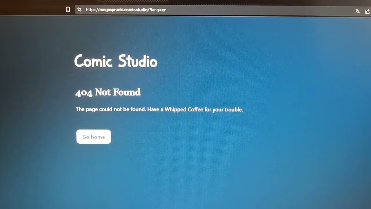 Megamix Sprunki Comic Studio is not found yet...