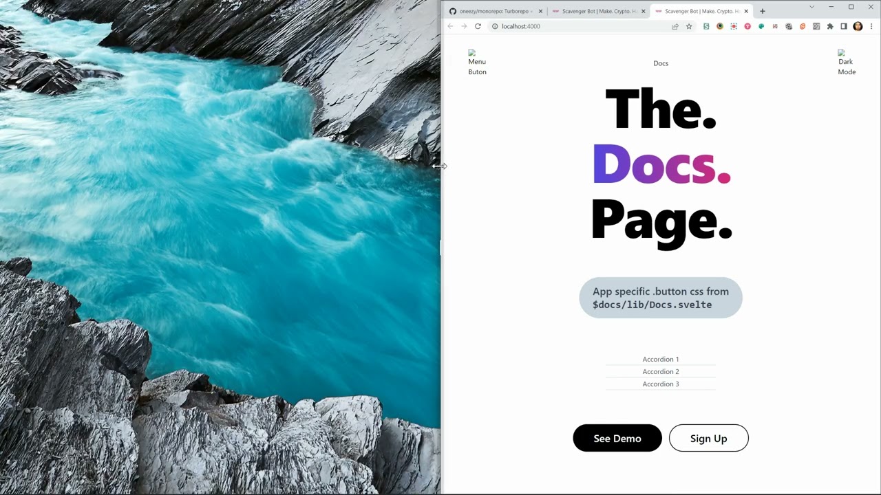 Turborepo + PNPM + SvelteKit + Tailwind 🔥🔥🔥