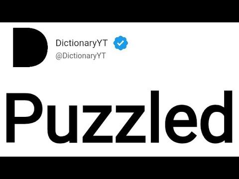 Puzzled Meaning in English