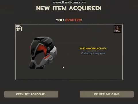 Steam Community :: Video :: tf2: crafting the nanobalaclava