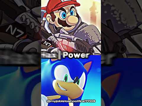 SCP-3843-1 Vs. SMT Sonic #scp #scpfoundation #mario #shinmegamitensei #smt #sonic #powerscaling