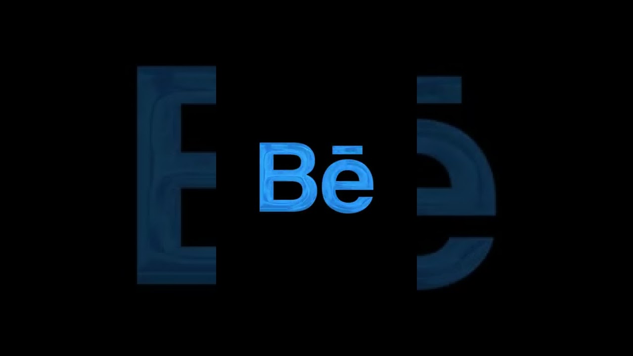 Behance Logo Fluid Reveal Animation | After Effects | #shorts