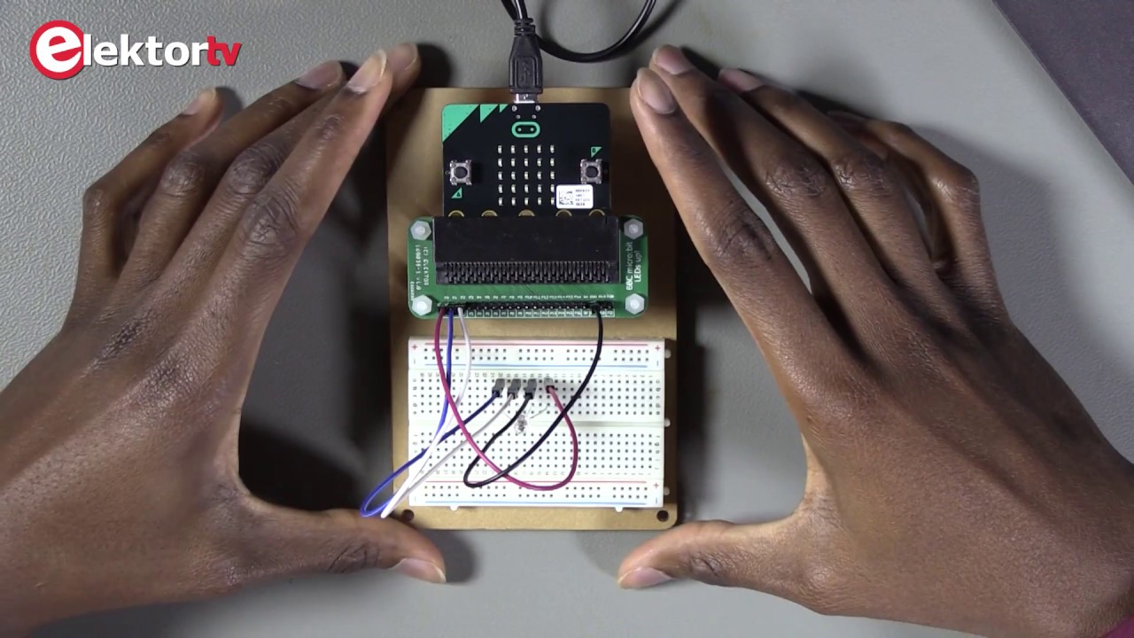 How to use the BBC micro:bit on board accelerometer