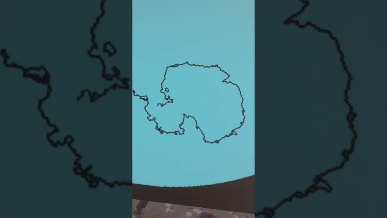 Minecraft: Pangea Flag Map Timelapse #minecraft #europe #asia #america #africa #australia
