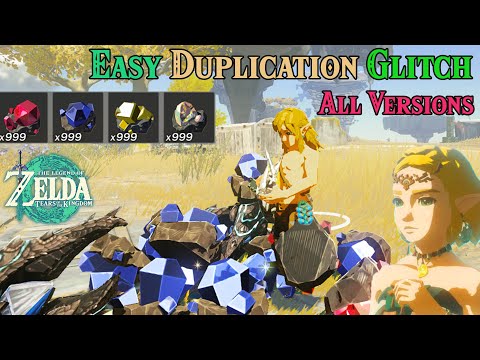 NEW EASIEST and QUICKEST item DUPLICATION glitch in Tears of The Kingdom (All versions) Max 999!
