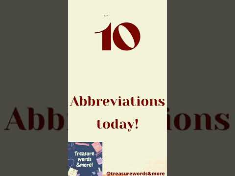Text Abbreviations: Popular Texting Acronyms in English | SMS Language #smslanguage #shorts #chat