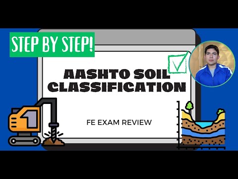FE Exam AASHTO Soil Classification - Geotechnical Engineering