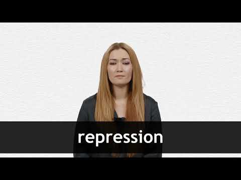 REPRESSION definition and meaning | Collins English Dictionary