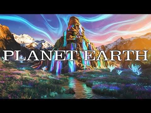 Planet Earth (4K UHD) - Unbelievable Places that Actually Exist - Drone Film with Relaxing Music