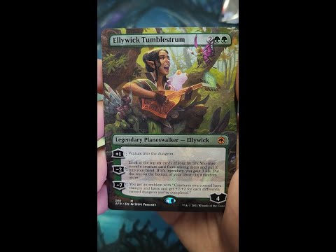 3 mythic rares in one pack (D&D AFR Collector Booster) #shorts #mtg