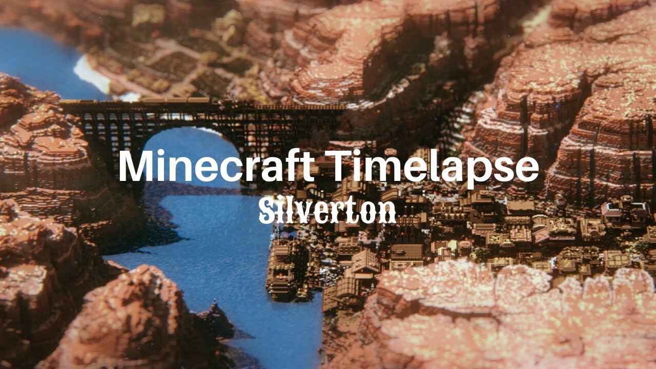 Minecraft Timelapse | Silverton, a Western Town