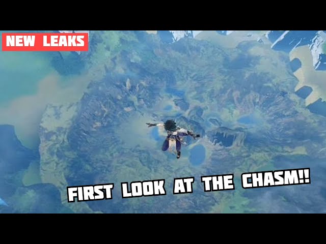 The Chasm map leaked ahead of Genshin Impact 2.6 update