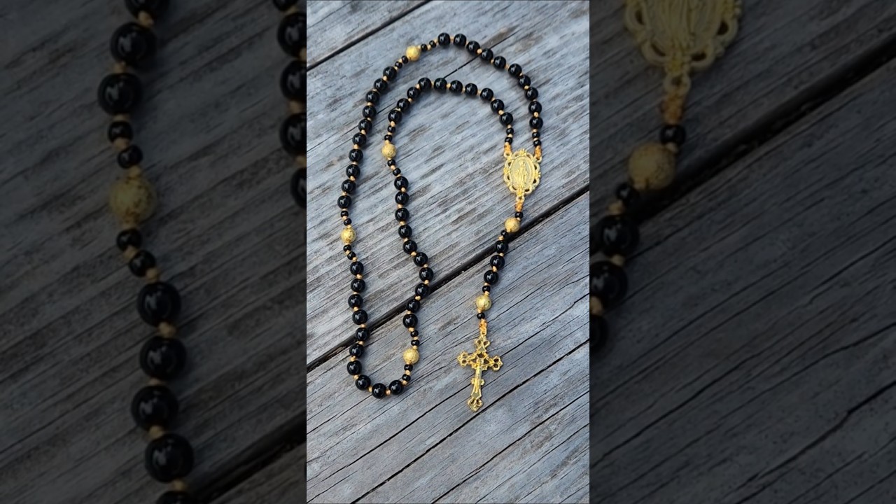 Glory to God Rosary #beadingtutorials #jewelry