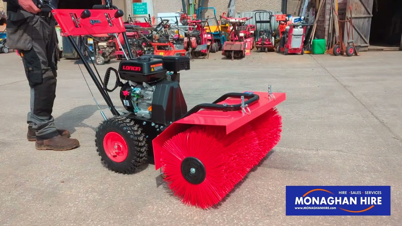 VICTOR VSW800 SWEEPER 80CM PETROL 196cc ENGINE available at Monaghan Hire!