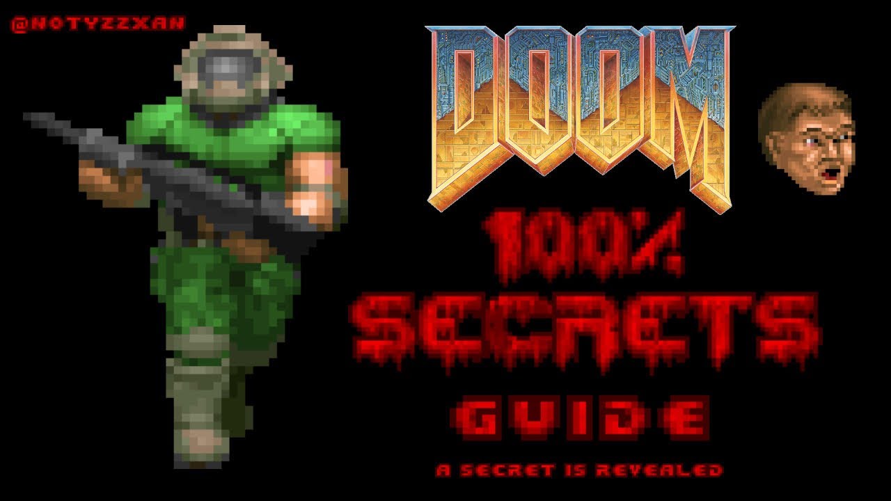 DOOM (1993) - Episode 1: Knee-Deep in the Dead - (GUIDE 100% SECRETS)