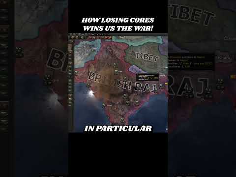 INDIA: How Losing Cores Wins Us The War! | Hearts of Iron 4