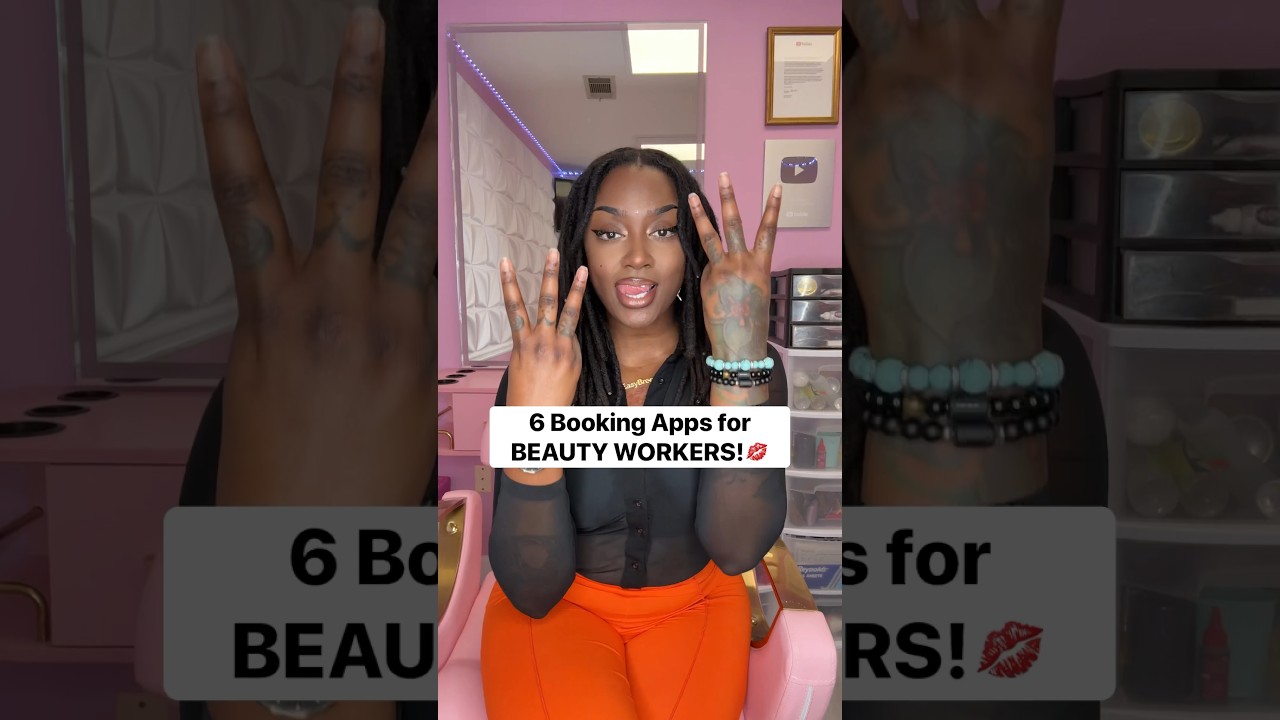 You NEED these FREE Booking Apps!💡 #Hairstylist