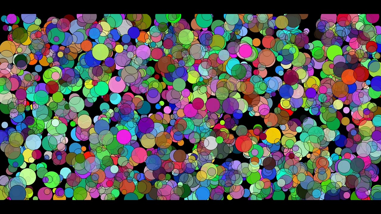 Infinite Circles -- Generative Art P5.js  //pluster