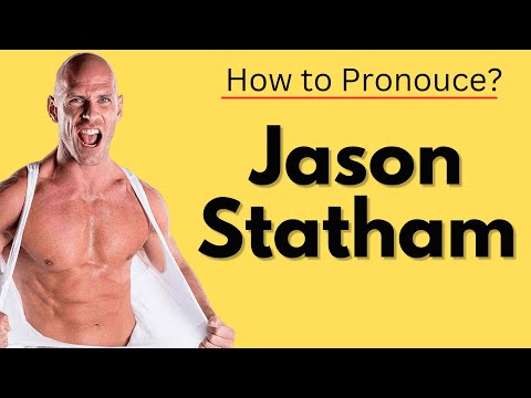 🇬🇧 How to pronounce JASON STATHAM in English | How to say