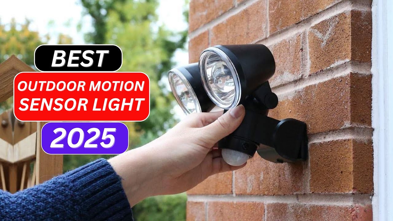 The 5 Best Outdoor Motion Sensor Light 2025 [Buying Guide]