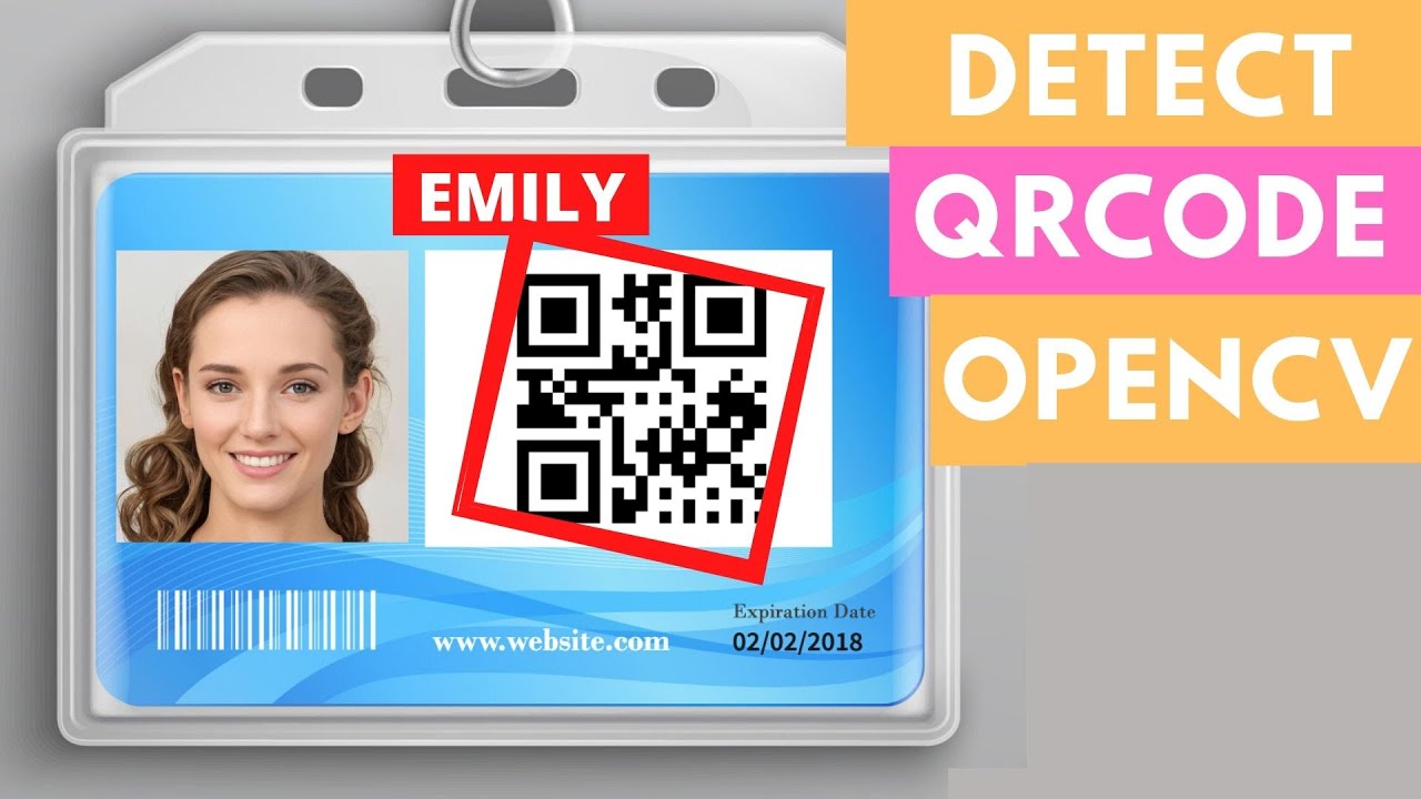 How to Detect QRCode and BarCode using OpenCV in Python + Project