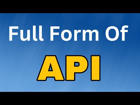 API Full Form या Meaning Kya hai