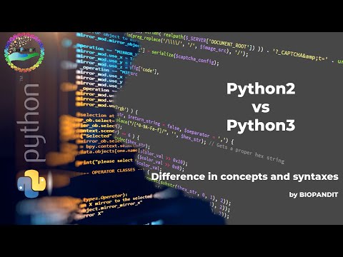 Python2.x and Python 3.x: Differences in concepts and syntaxes