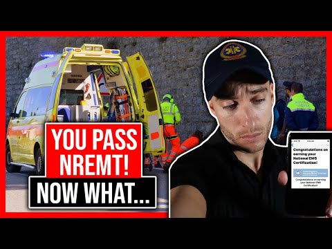 Passed NREMT Exam! Now What? (Advice for New EMT's & Paramedics)