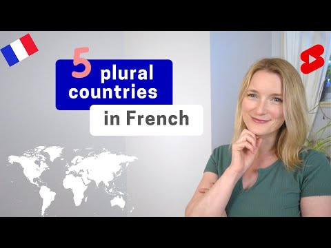 5 Plural Countries in French π«π· #shorts