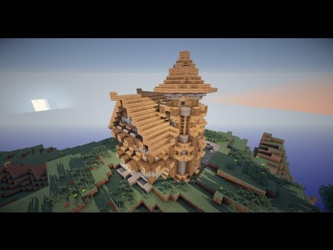 Mountain Medieval House Minecraft Map