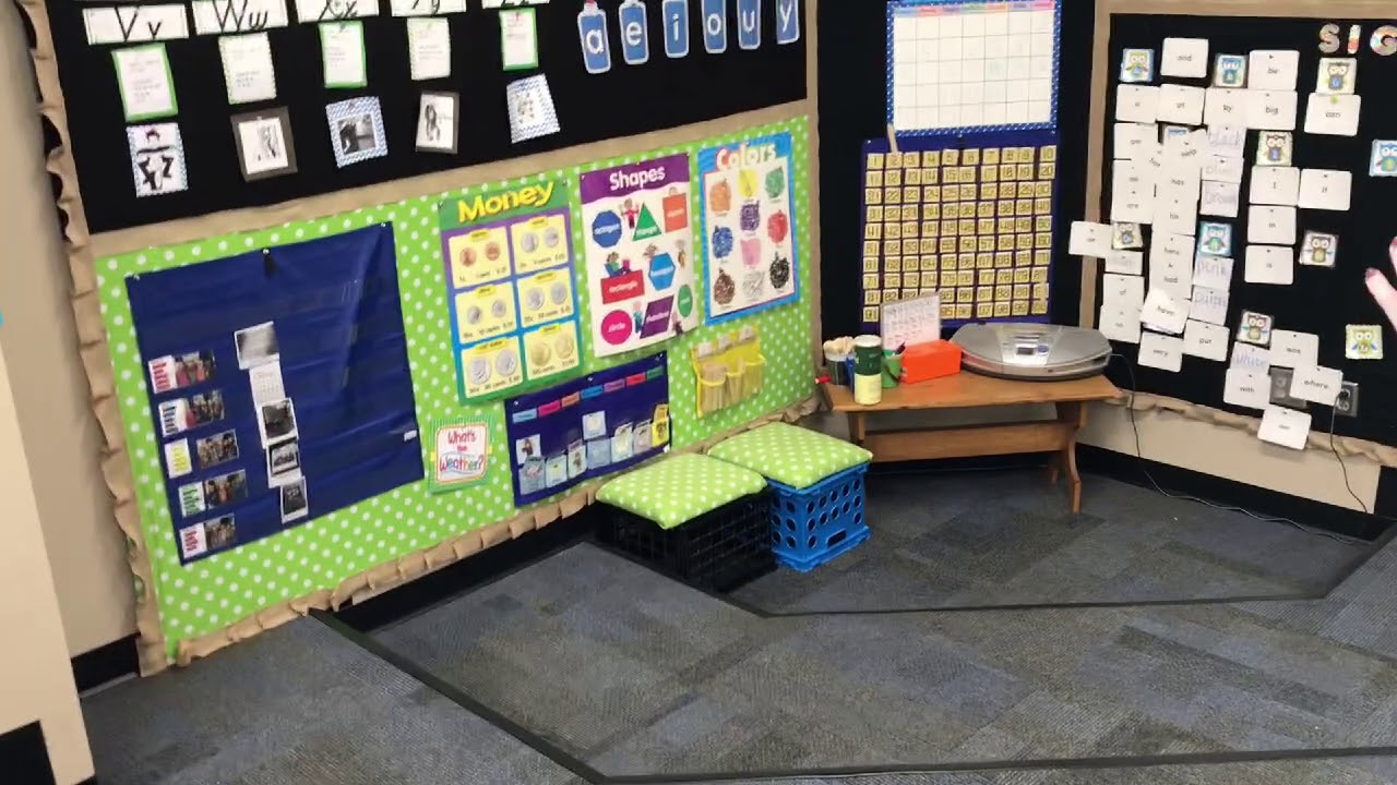Kindergarten Classroom Tour  2021 - Mrs. Graves