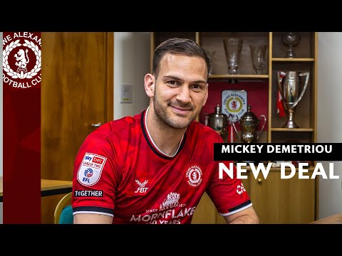 NEW CONTRACT | Captain Mickey Demetriou Signs New Deal