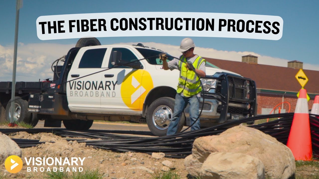 Fiber Internet Construction Process | Visionary Broadband